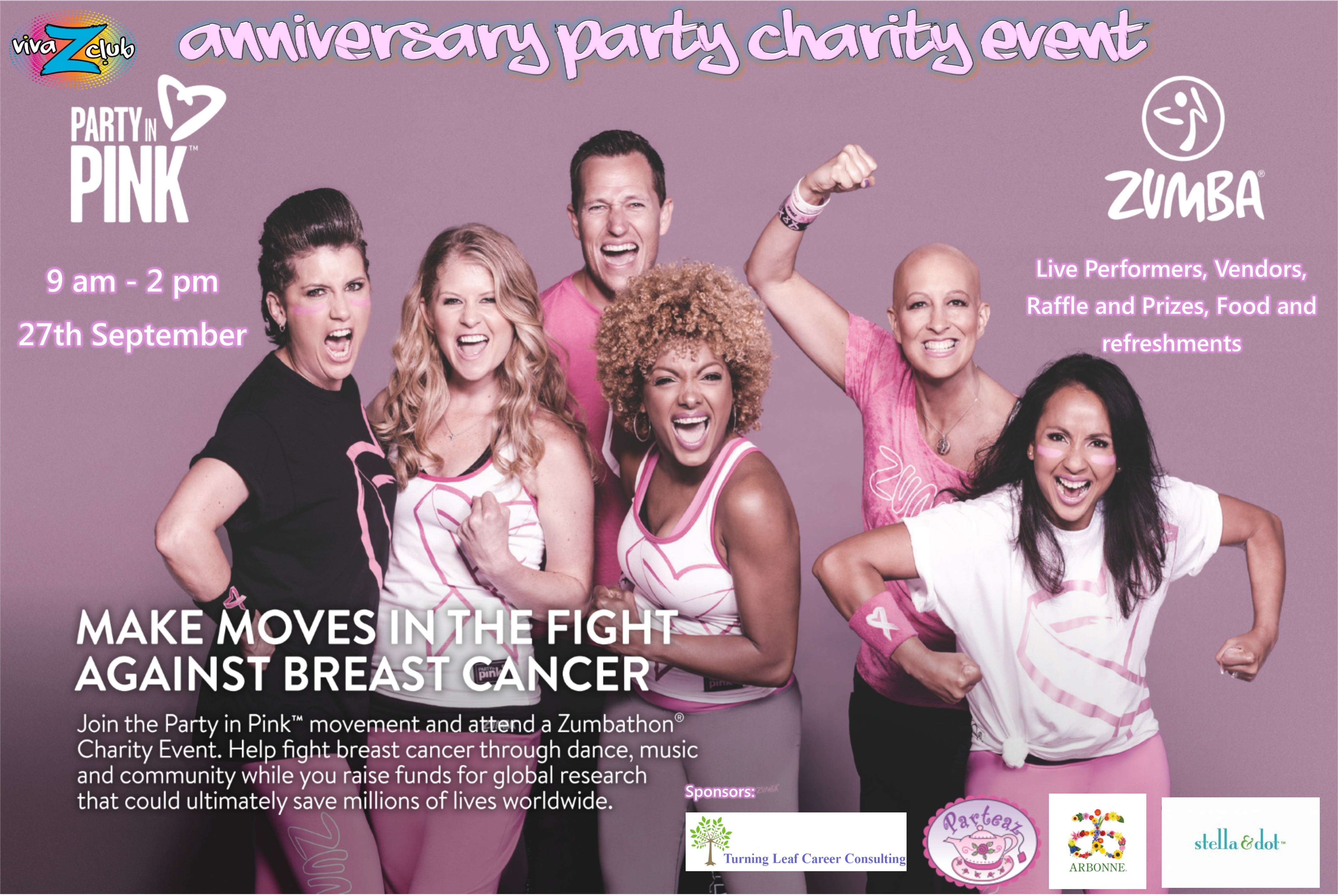 Party in Pink® Charity & Anniversary Event | TAPinto