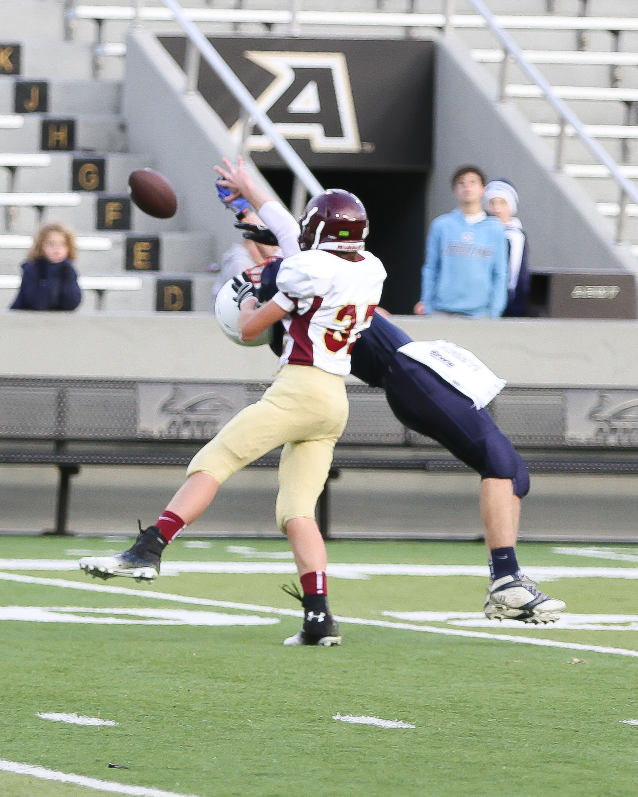 Summit 8th-Grade Football Team Plays at West Point | TAPinto