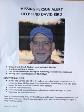 Missing Persons: Local Man David Bird Missing Since Jan.11 - News - TAPinto