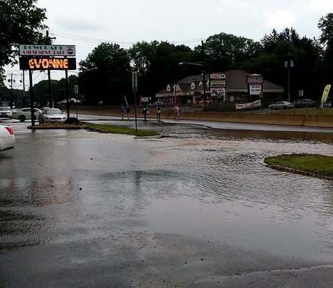 Route 22 Near Westfield Shut Down Due to Flooding (Video) - Westfield ...