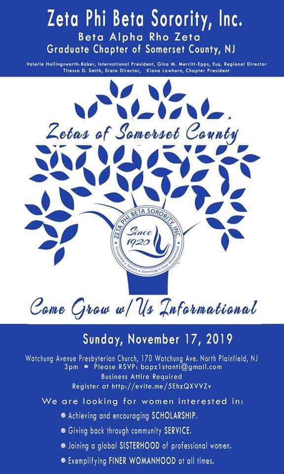 Zeta Phi Beta Sorority Inc.,Informational | TAPinto