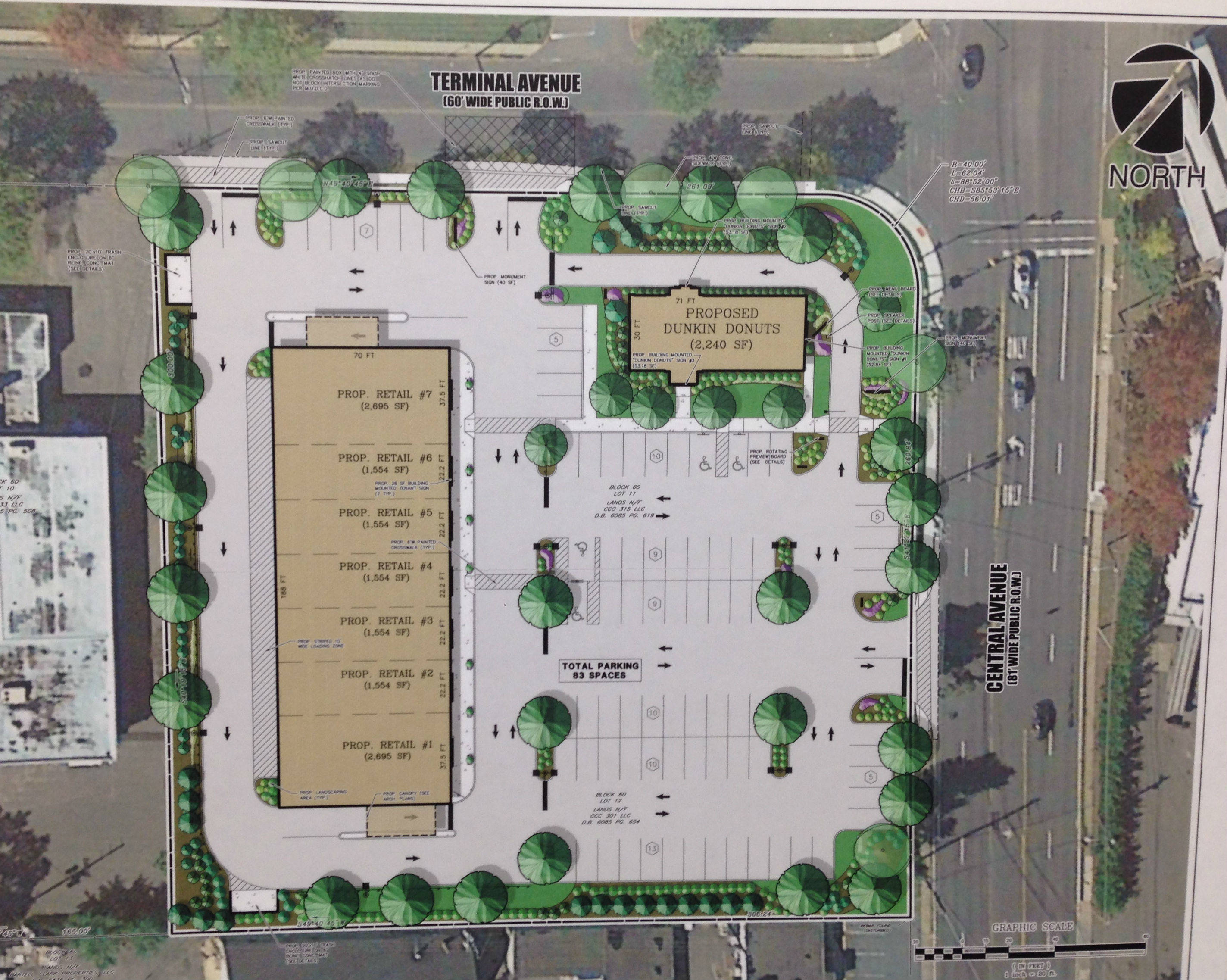 Drive-through Convenience and Small Stores for Central Avenue Shopping ...