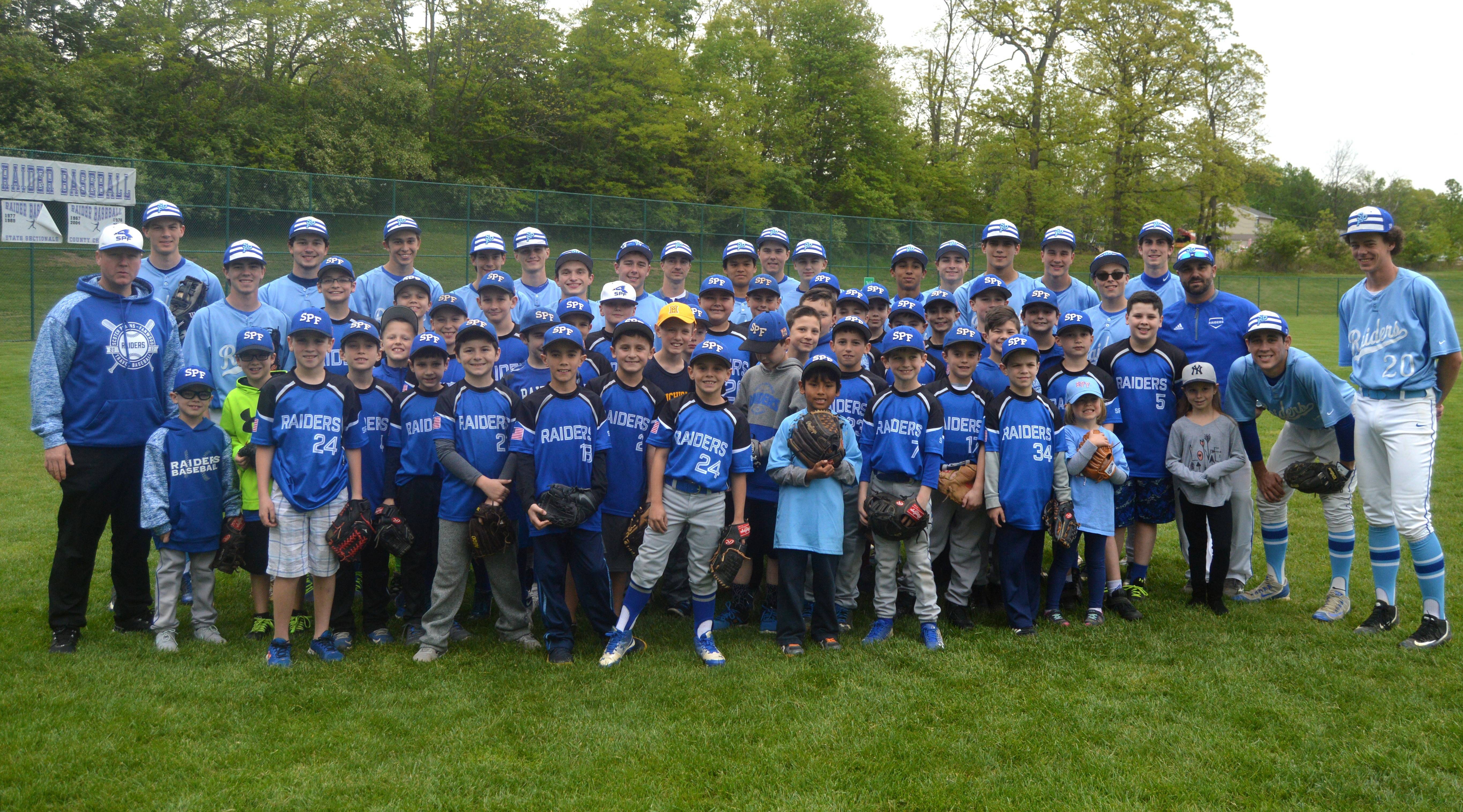 Scenes from Scotch Plains-Fanwood High School Baseball Youth Day ...