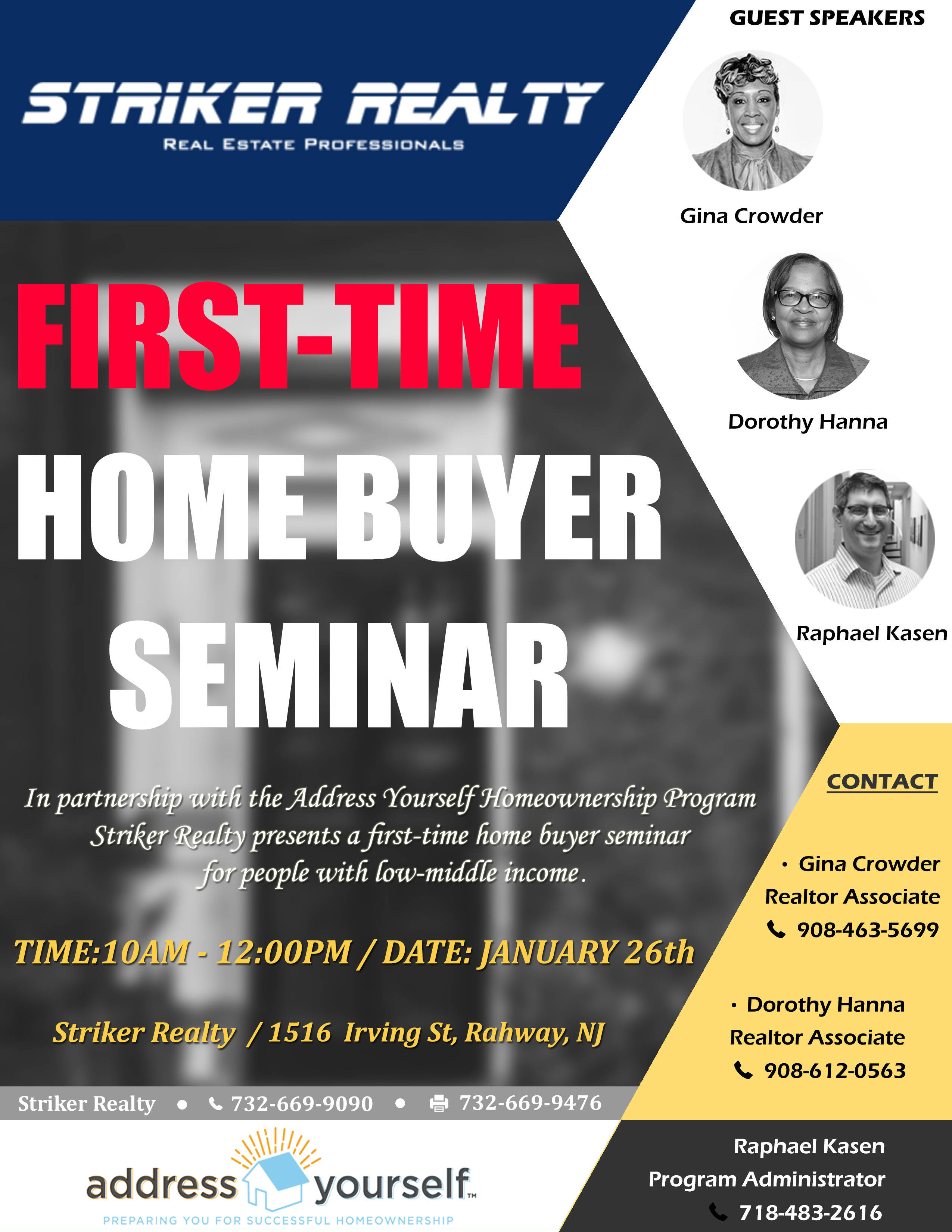 First Time Homebuyer Seminar TAPinto
