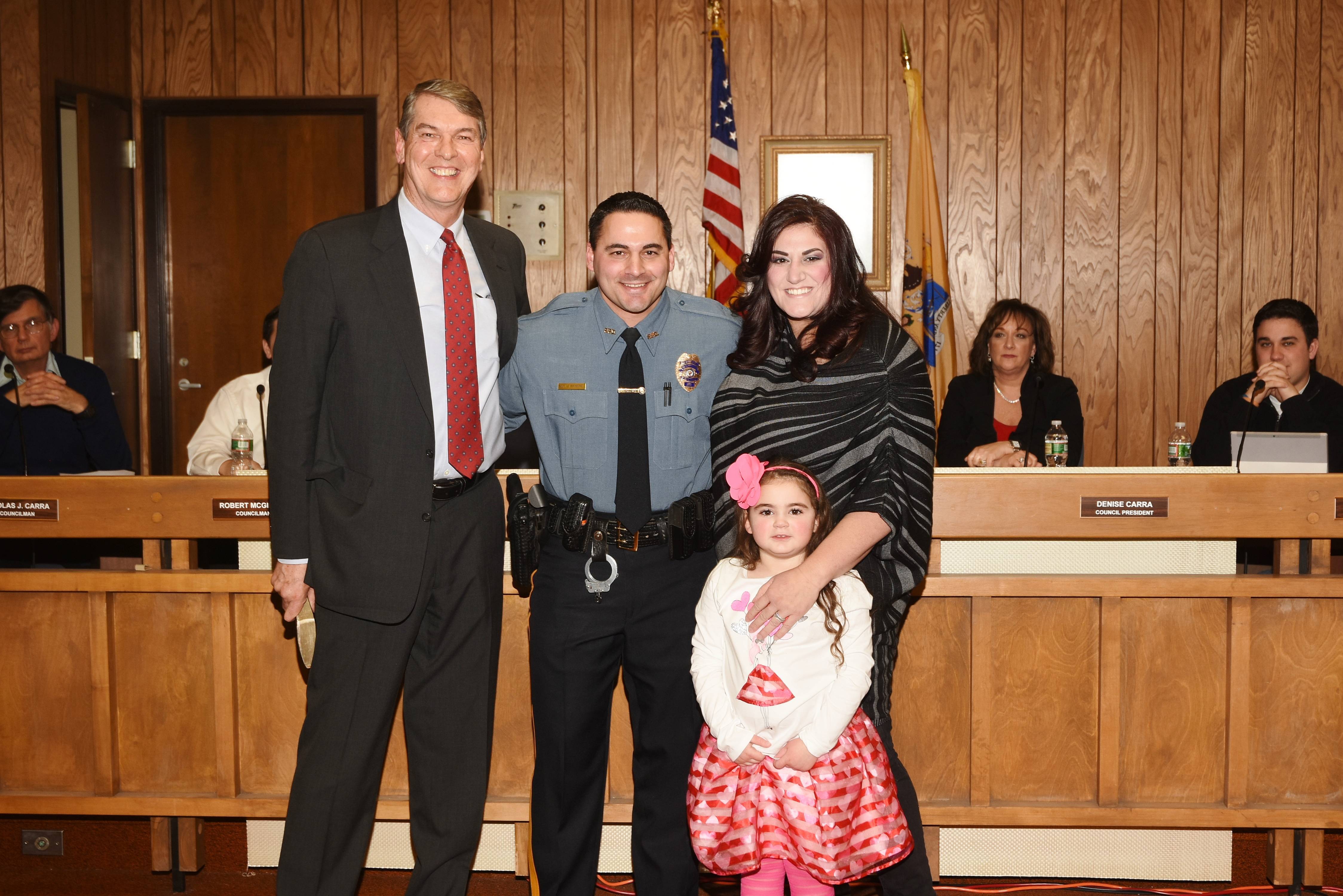 Raritan Promotes Police Officers, Swears in New Officer | TAPinto
