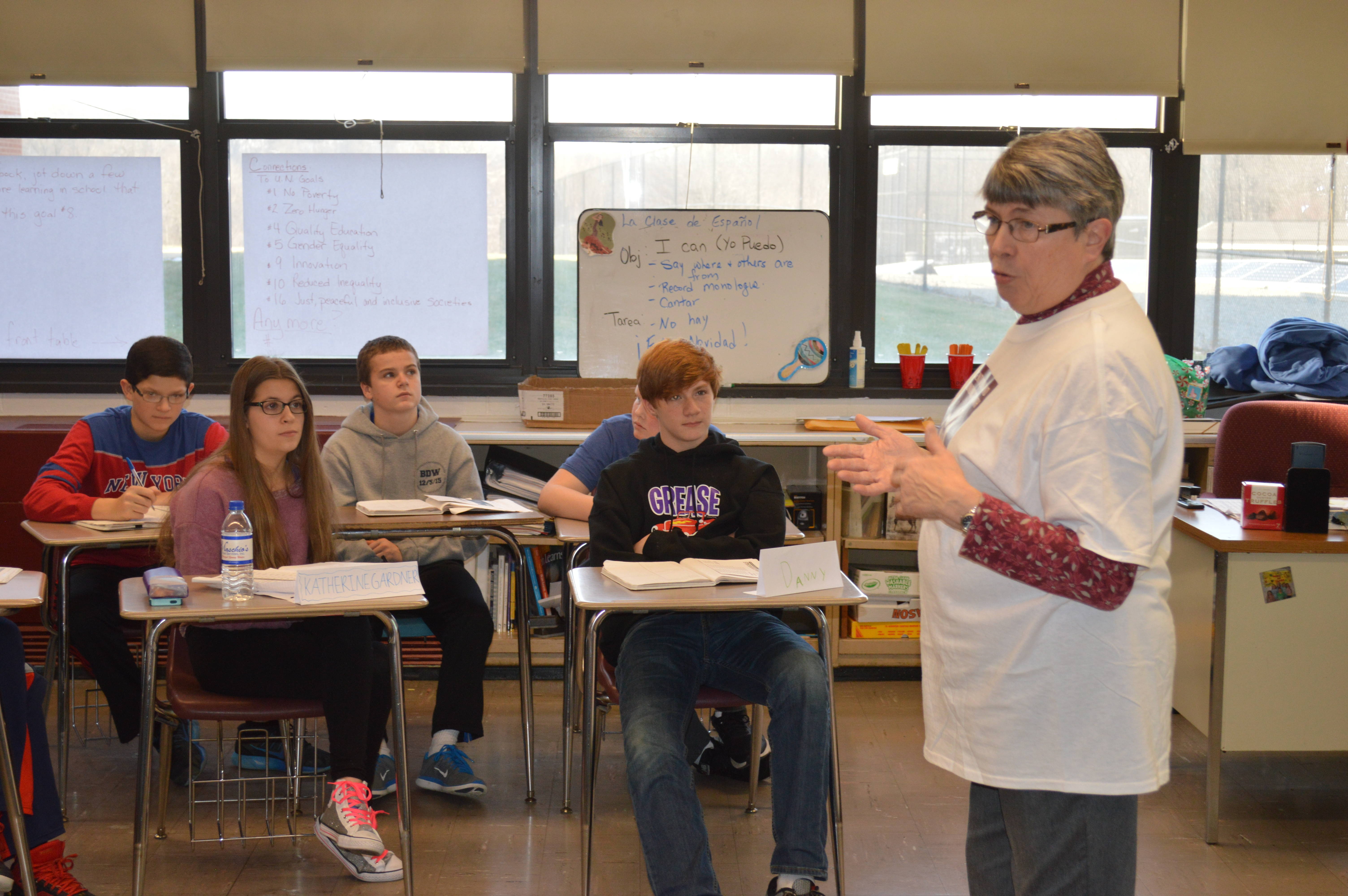 Randolph Middle School Eighth Graders Enjoy Seminars on U.N ...