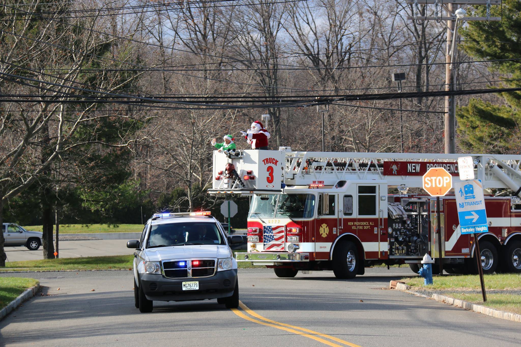 New Providence Volunteer Fire Department Hosts Its Annual Santa Claus ...