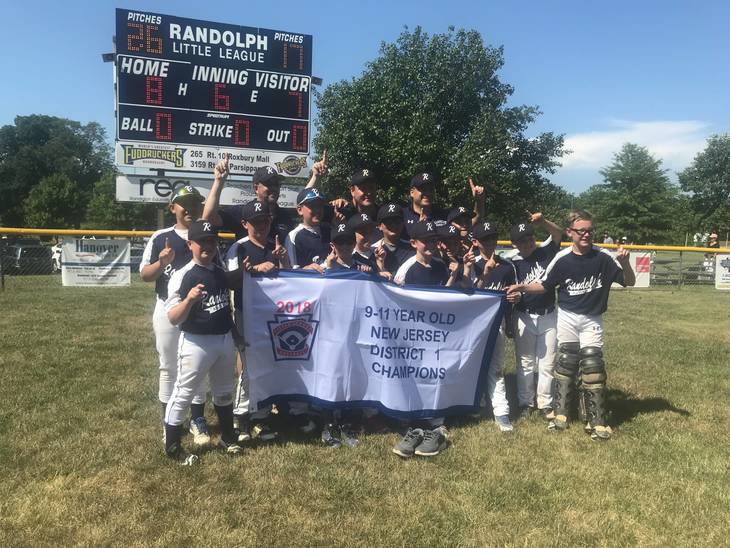 Randolph Little League All-Star Baseball Teams Once Again Achieving ...