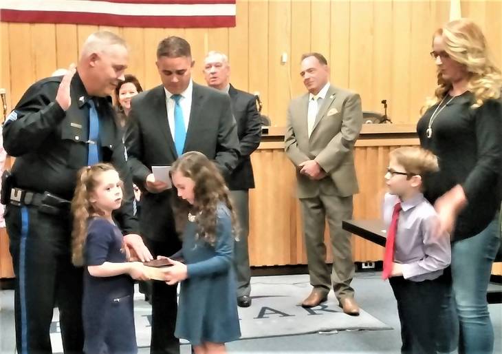 Belmar Elevates Three Police Officers to New Ranks - Belmar/Lake Como ...