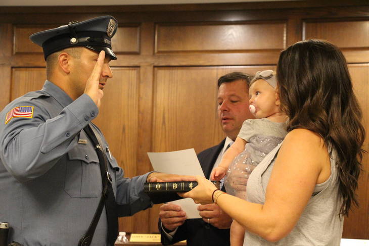Hasbrouck Heights Swears In Newly-Promoted Officers - News - TAPinto