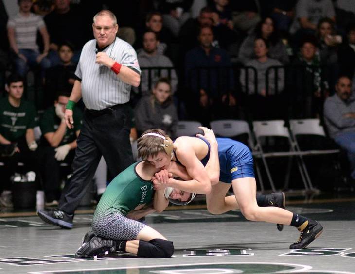 Brearley-Dayton Wrestling: Freshman Patrick Phillips Advances to ...