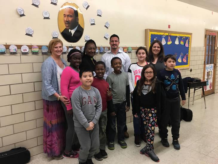 Special Visitor Comes to Livingston School | TAPinto