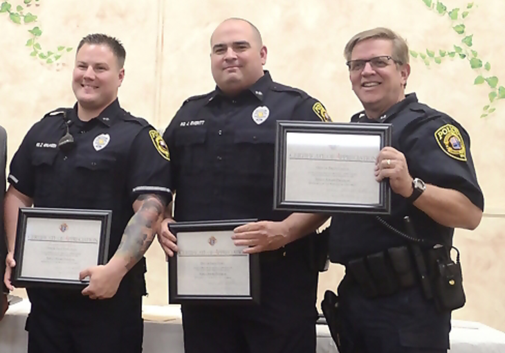 Scotch Plains Police Officers Commended for Helping Injured Elderly ...