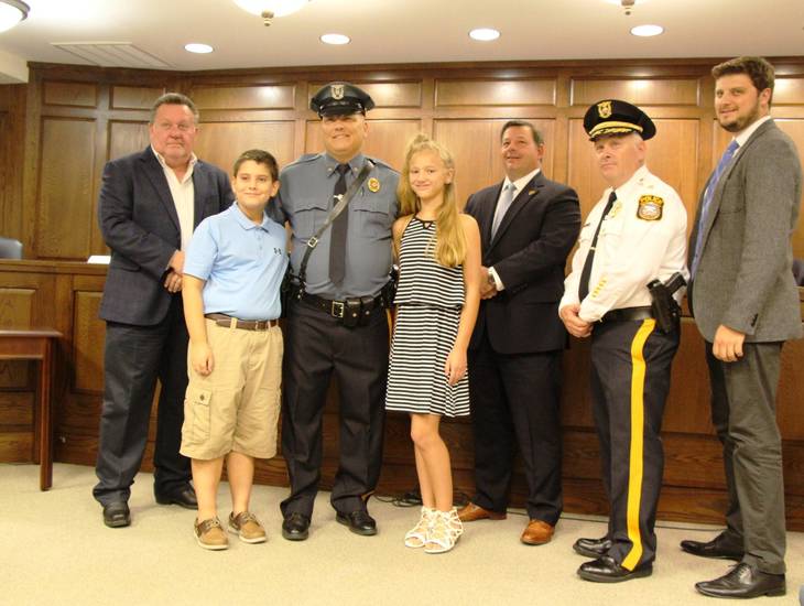 Hasbrouck Heights Swears In Newly-Promoted Officers - TAPinto