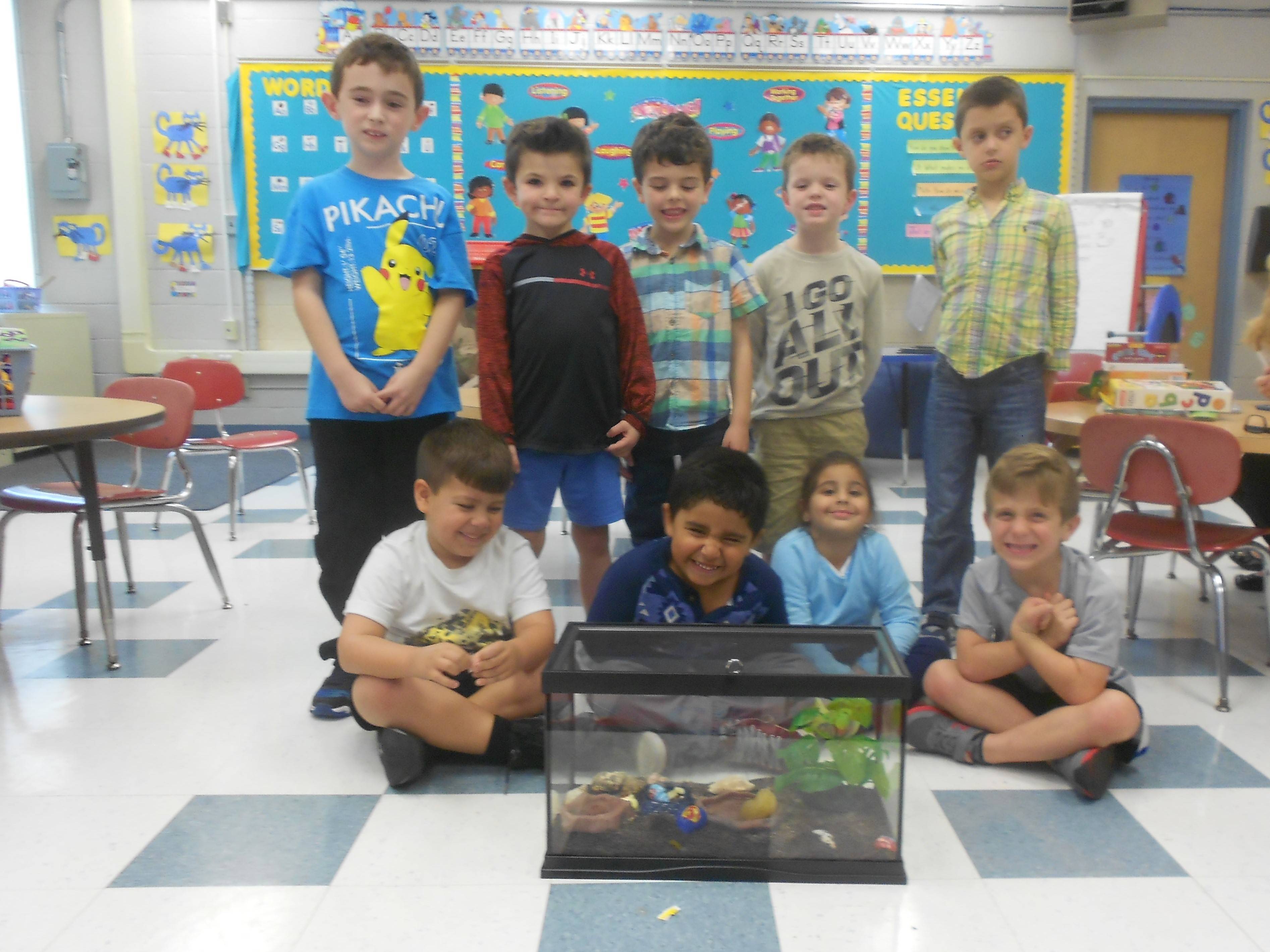 Valley Road Students Receive Pets In The Classroom Grant Clark NJ
