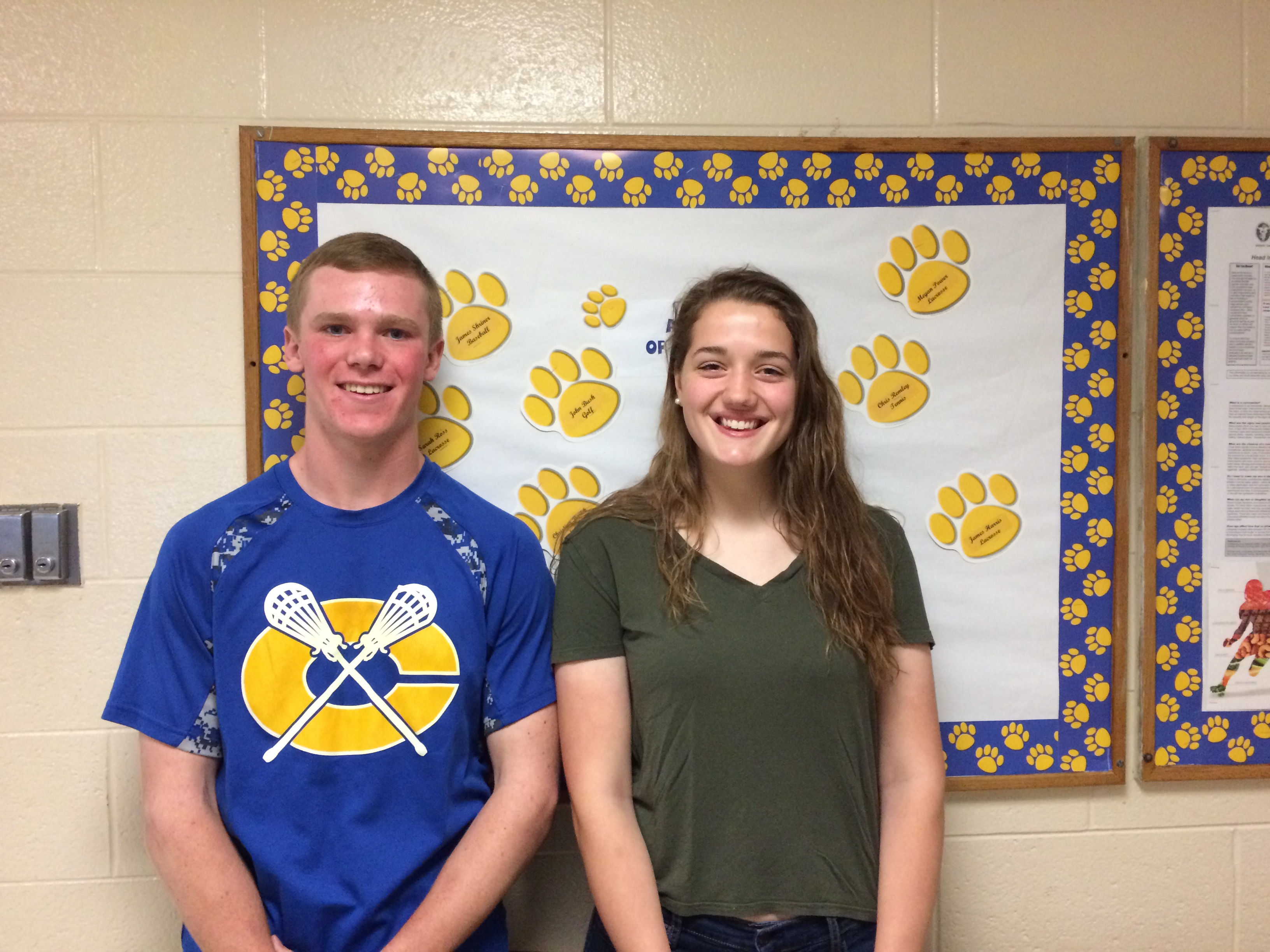 Cranford High School Athletes of the Week - Brianna Scotti and Connor ...