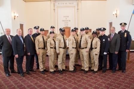 City of Elizabeth Swears in 13 New Police Officers - Elizabeth NJ News ...