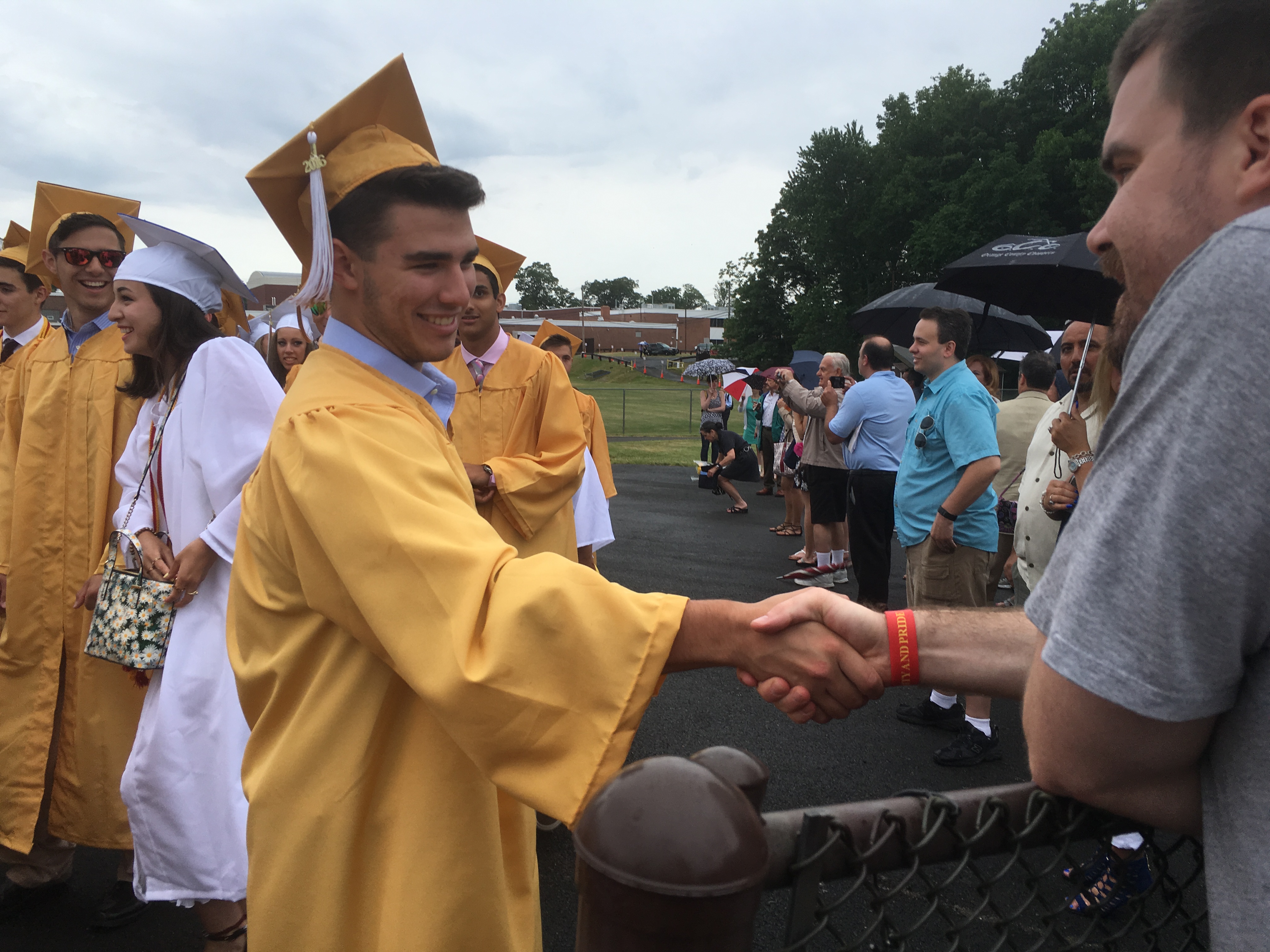 WHRHS Class of 2016 Graduates as Rain Holds Off in Warren - Warren NJ ...