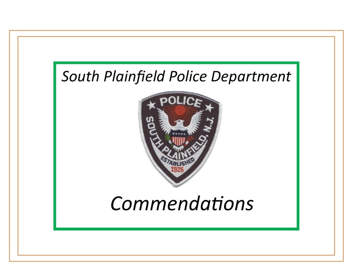 South Plainfield Police Department Hosts Commendation Ceremony - News ...