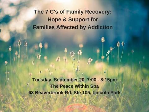 The 7 C's of Family Recovery - Hope & Support for Families Affected by ...
