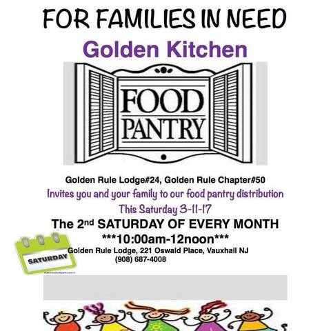 Golden Rule Food Pantry | TAPinto