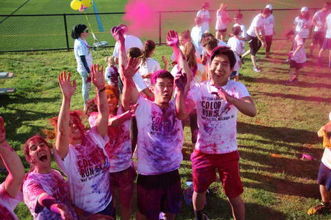 Millburn High School Color Run Showers Support on Former Hartshorn ...