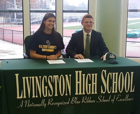 Livingston's Victoria Fogg and Stephen Russo Named Livingston Athlete ...