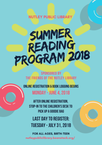 Nutley Public Library Summer Reading Program | Nutley, NJ News TAPinto