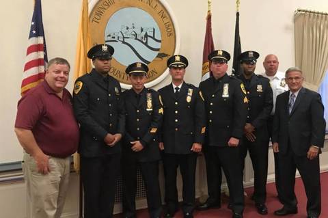Union Swears in New Police Officers; Newly Promoted Officers | Union ...