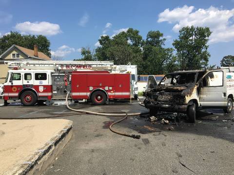 Bloomfield Fire Department Extinguishes Multiple Vehicle Fires | TAPinto
