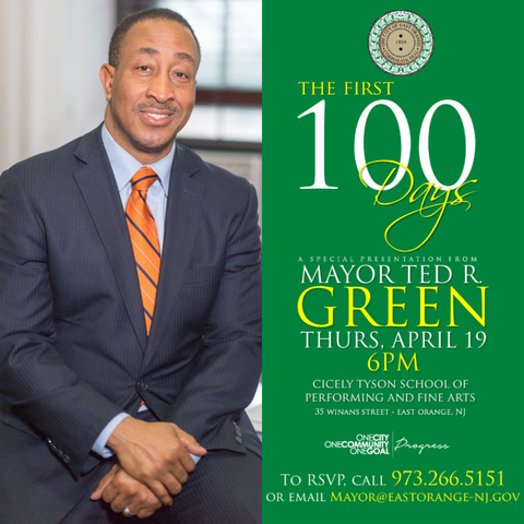 EO Mayor Ted Green Host Special Presentation Outlining First 100 Days ...