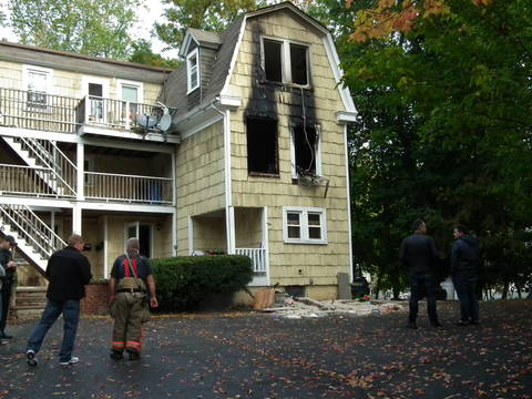 New Providence Fire Department and Surrounding Units Respond to House ...