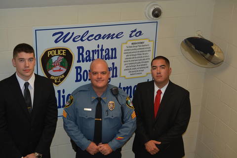 Raritan Borough Police Promote One Officer, Welcome Two New Ones | TAPinto