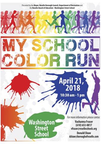 Washington School to Hold “My School Color Run” Fundraiser Event ...