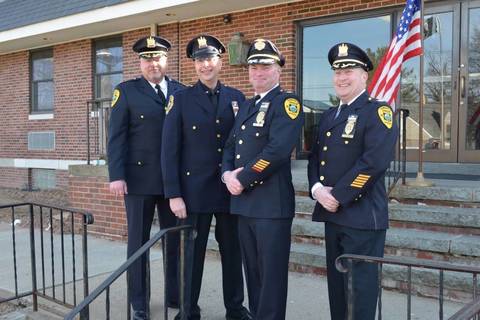 Union Police Honor Retiring Officers with Walkout Salute | Union, NJ ...