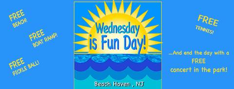 Experience "Wednesday Fun Days" in Beach Haven Featuring Many Free ...