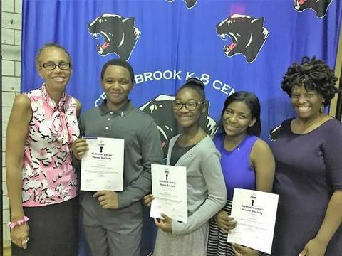 Plainfield Public Schools Cedarbrook K-8 Center Holds Honor Society ...