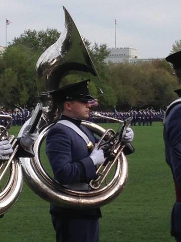Thomas Spera of Scotch Plains Marches in the 2017 Presidential ...