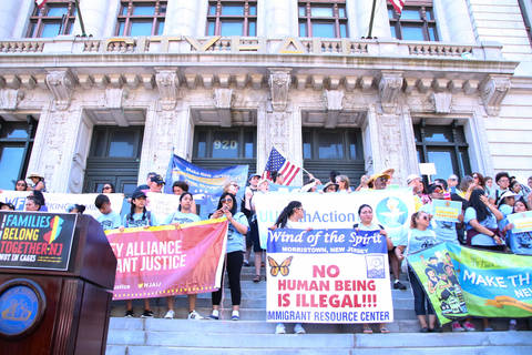 Hundreds Rally in Newark Against Immigration Policies | TAPinto