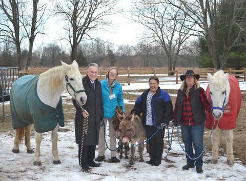 Carrier Clinic Hosts "Barn Warming" Party for Therapy Animals ...