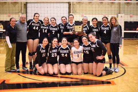 Ridge Girls Volleyball Caps Historic Undefeated Season with Group IV ...