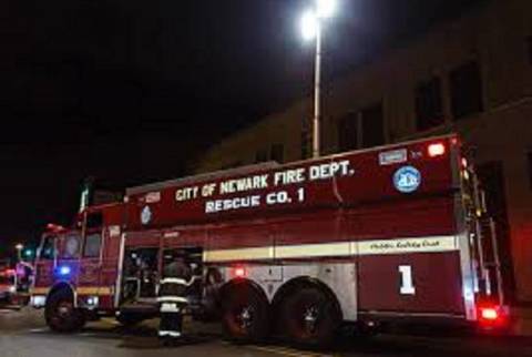 Newark firefighters battle three fires with two firefighters treated ...