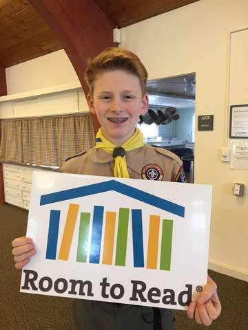 Boy Scout Cameron Mays Partners Organizes a Successful Book Swap for ...