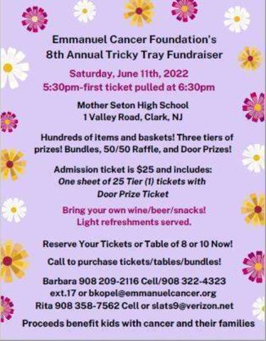 Emmanuel Cancer Foundation Tricky Tray | TAPinto | TAPinto
