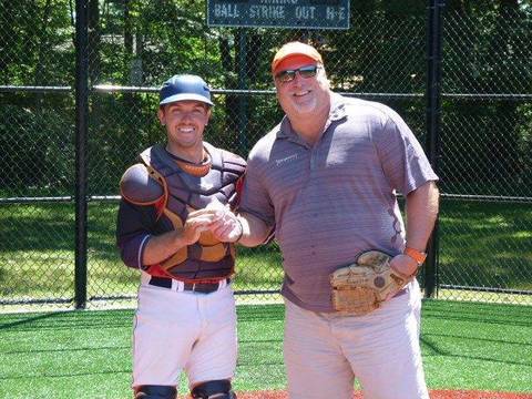 Bolcar Visits With Reds; Throws Out First Pitch | New Providence, NJ ...