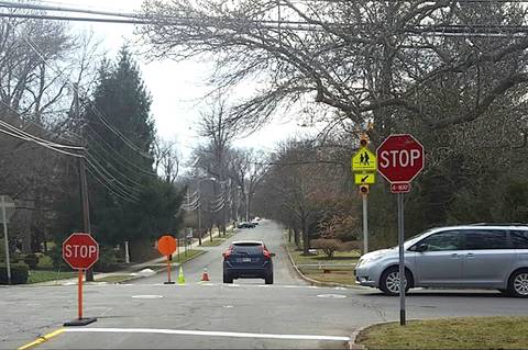 Summit's First Four-Way Stop Intersection Installed | TAPinto