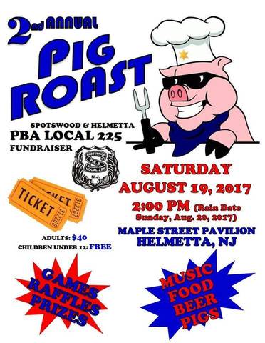 Spotswood PBA Local 225 To Hold Second Annual Pig Roast | TAPinto