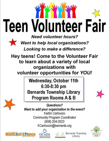 Annual Teen Volunteer Fair with Ideas for How to Volunteer Coming Up ...