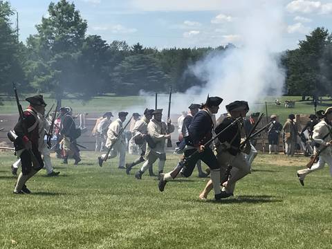 History Comes to Life at 240th Anniversary Reenactment of The Battle Of ...