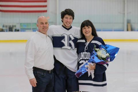 Randolph Ice Hockey Honors Seniors; Coach McLaughlin Praises Hard Work ...